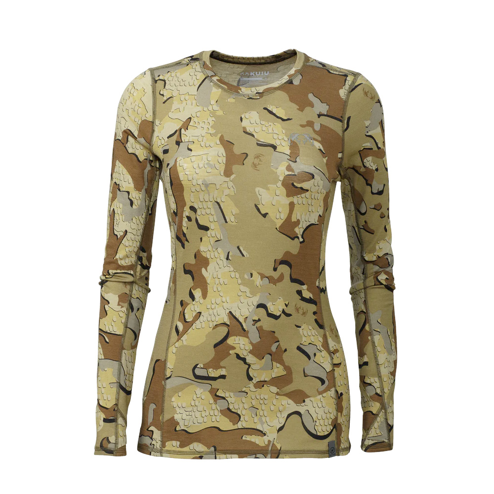 KUIU Women's Ultra Merino 145 LS Crew | Active Junky
