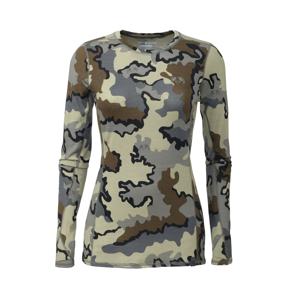 KUIU Women's Ultra Merino 145 LS Crew | Active Junky